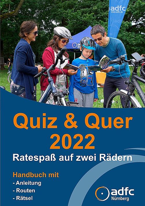 Radeln und Rätseln bei Quiz & Quer am 3. Juli 2022 - ADFC Nürnberg